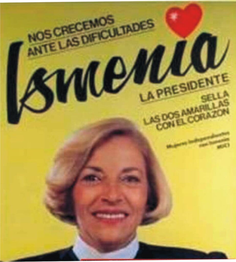Ismenia Villalba, primera candidata histórica a la Presidencia de ...